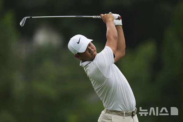 김주형, PGA 스코틀랜드오픈 3R 공동 7위…시즌 두 번째 톱10 도전